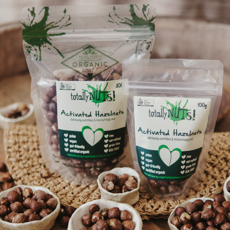 Organic Activated Hazelnuts – Totally Nuts