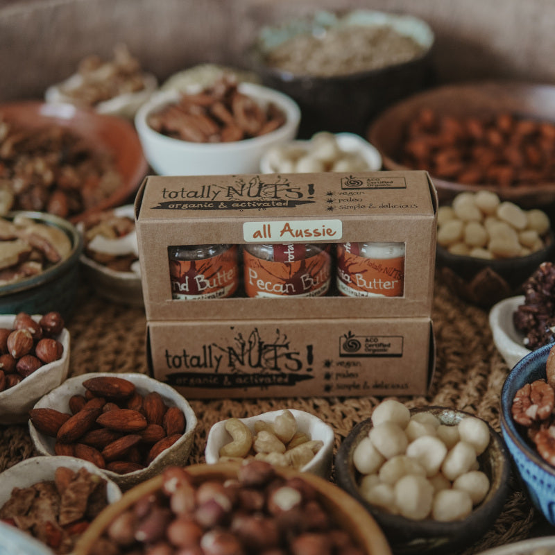 Organic Activated Nut Butters Gift Boxes – Totally Nuts