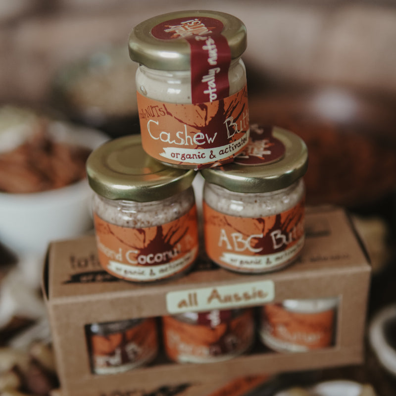 Organic Activated Nut Butters Gift Boxes – Totally Nuts