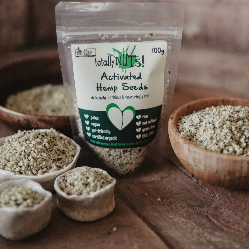 Organic Activated Hemp Seeds – Totally Nuts