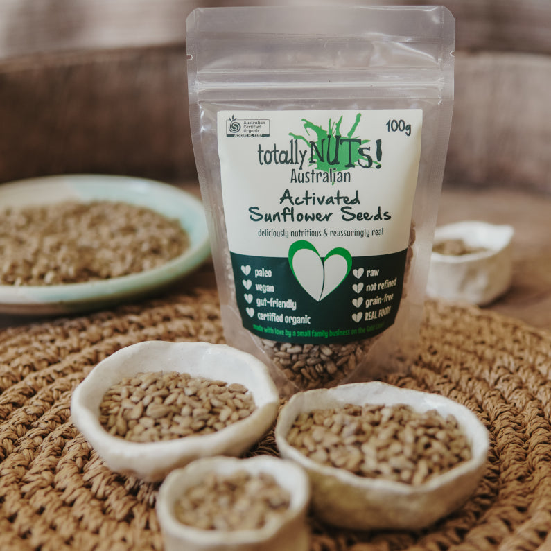 Organic Activated Sunflower Seeds – Totally Nuts